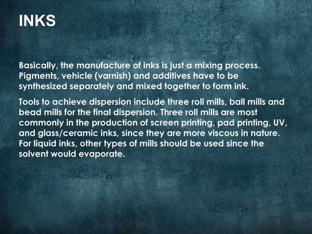 Three Roll Mill 101 - An introduction to a high shear blending and dispersion tool. | PPTX
