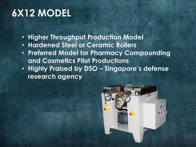 Three Roll Mill 101 - An introduction to a high shear blending and ...