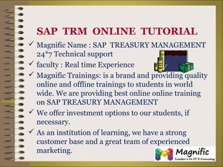 SAP TRM ONLINE TRAINING IN AUSTRALIA | PPT