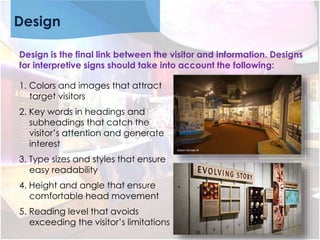 Museum Interpretive Signage | PPTX