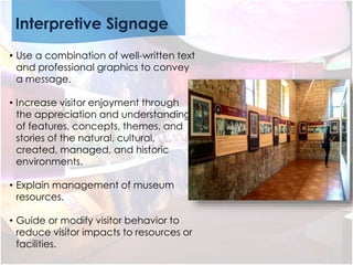 Museum Interpretive Signage | PPTX
