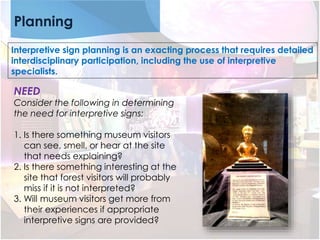 Museum Interpretive Signage | PPTX