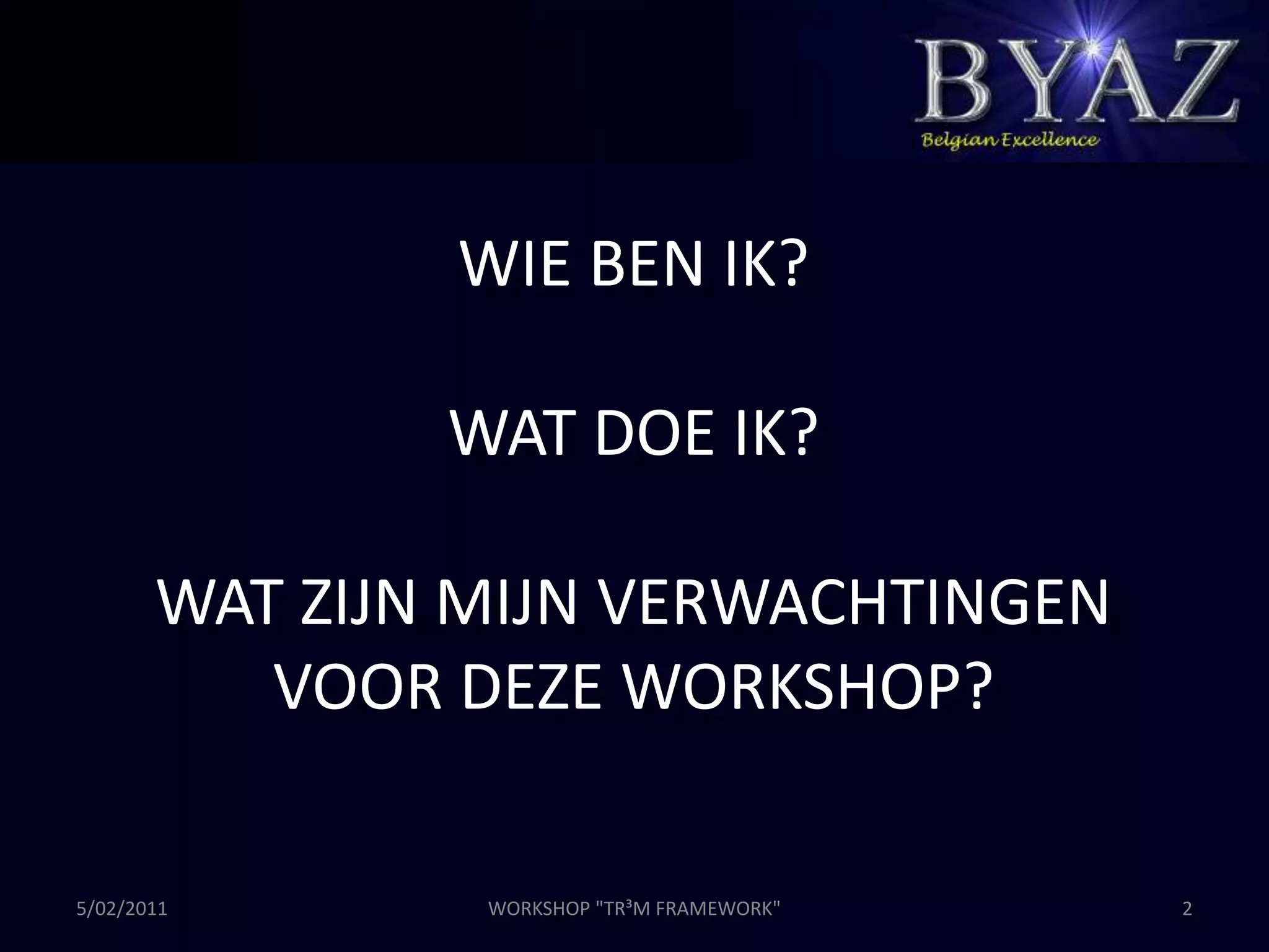 Total Respect Management framework | PPT