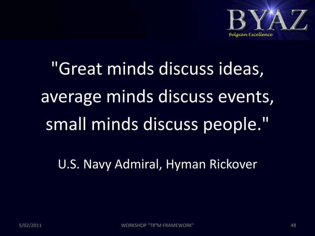 Total Respect Management framework | PPT