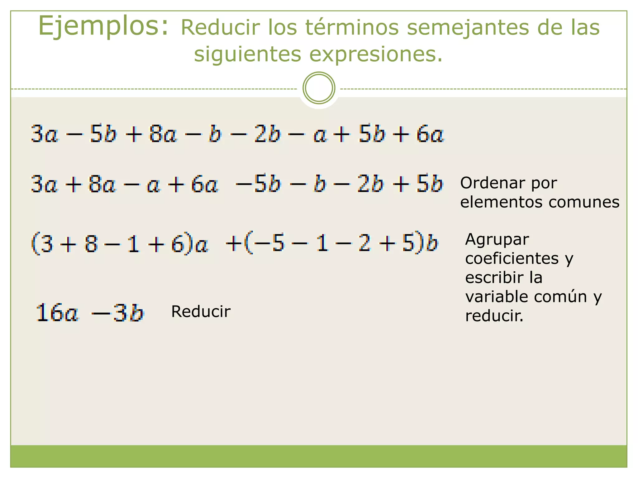 Términos semejantes | PPTX