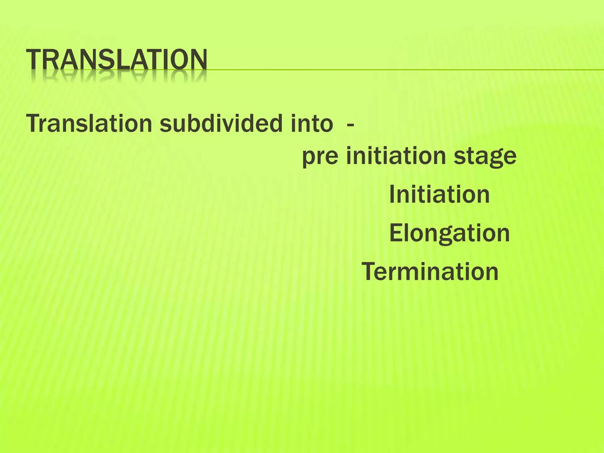 tRNA charging | PPTX