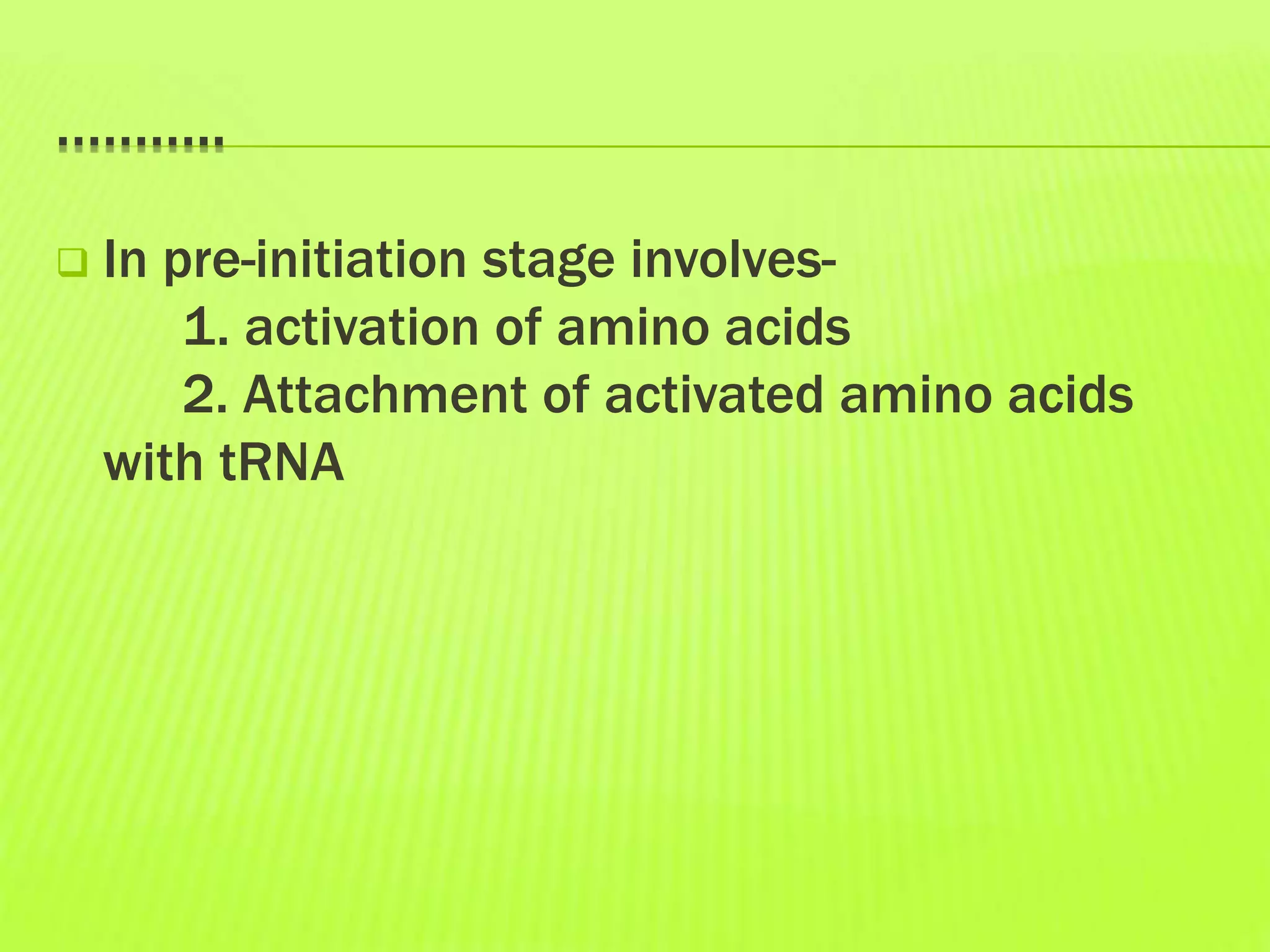 tRNA charging | PPTX