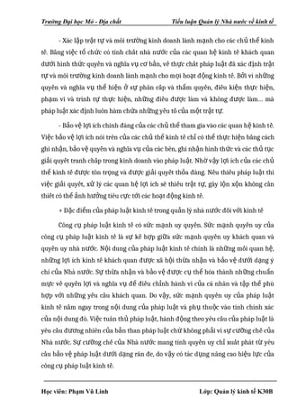 Trình bày các phương pháp và công cụ Quản lý Nhà nước (QLNN) về kinh tế. Lý luận và thực tiễn ...
