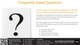 Trn verification in uae steps to check trn validity | PDF