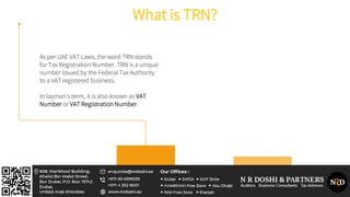Trn verification in uae steps to check trn validity | PDF