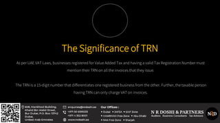Trn verification in uae steps to check trn validity | PDF