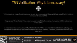 Trn verification in uae steps to check trn validity | PDF