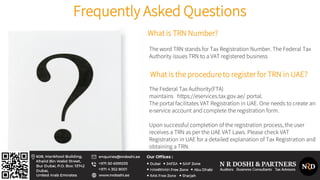 Trn verification in uae steps to check trn validity | PDF
