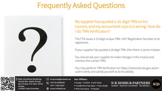 Trn verification in uae steps to check trn validity | PDF
