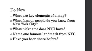 Tr nyc mapping exercise | PPT