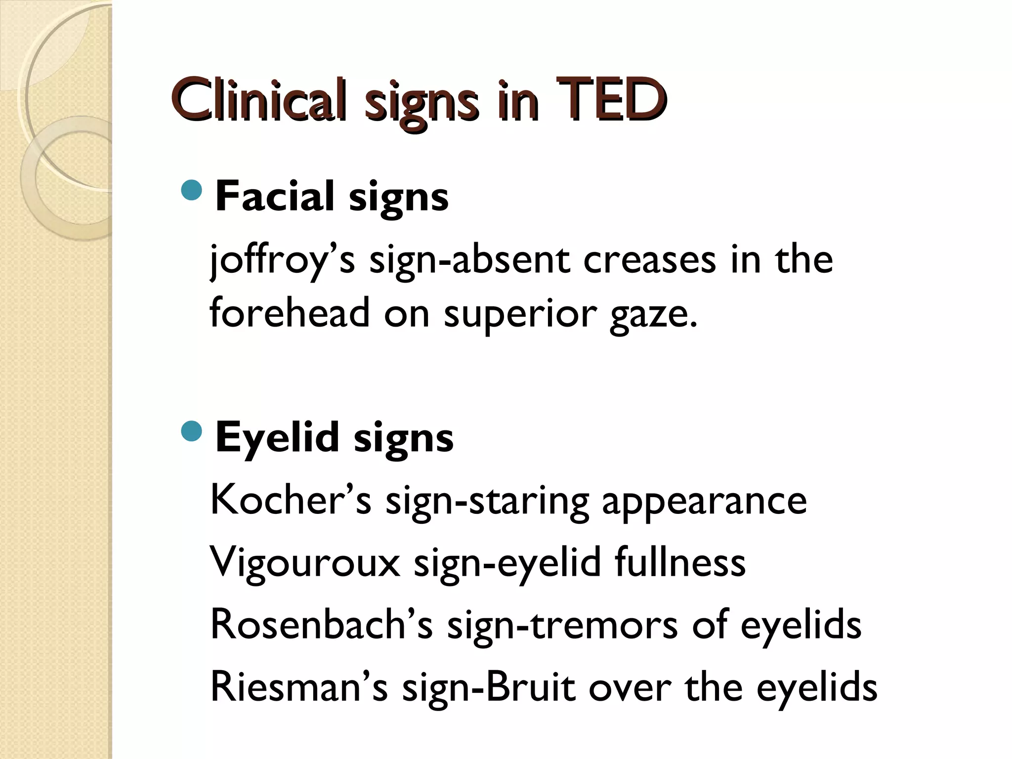 THYROID EYE DISEASE | PPT