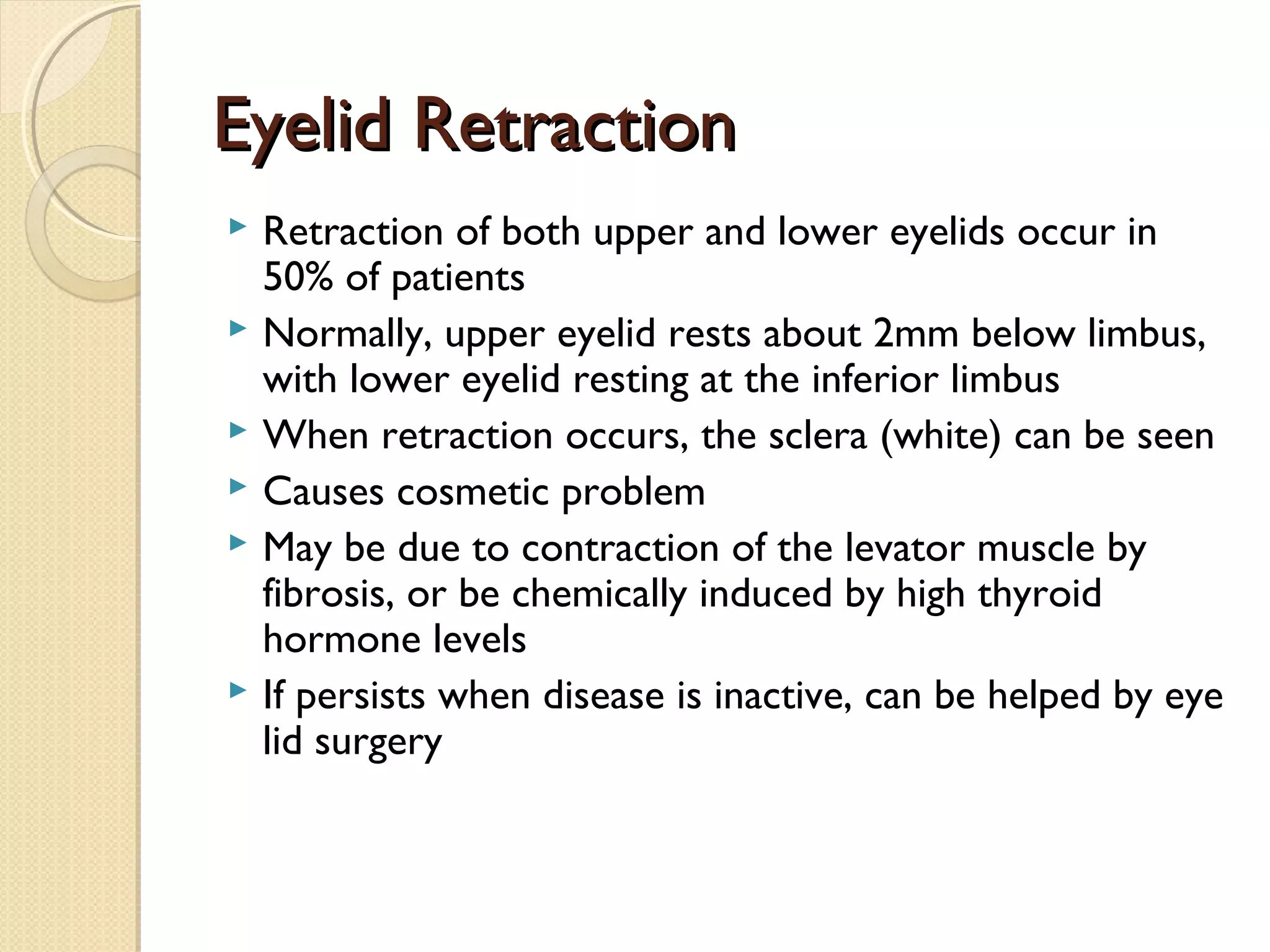 THYROID EYE DISEASE | PPT