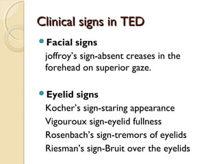 THYROID EYE DISEASE | PPT