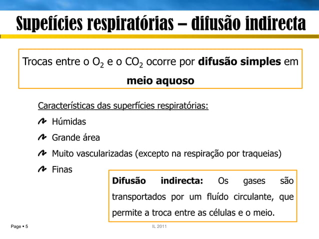 Trocas gasosas nos seres multicelulares | PDF