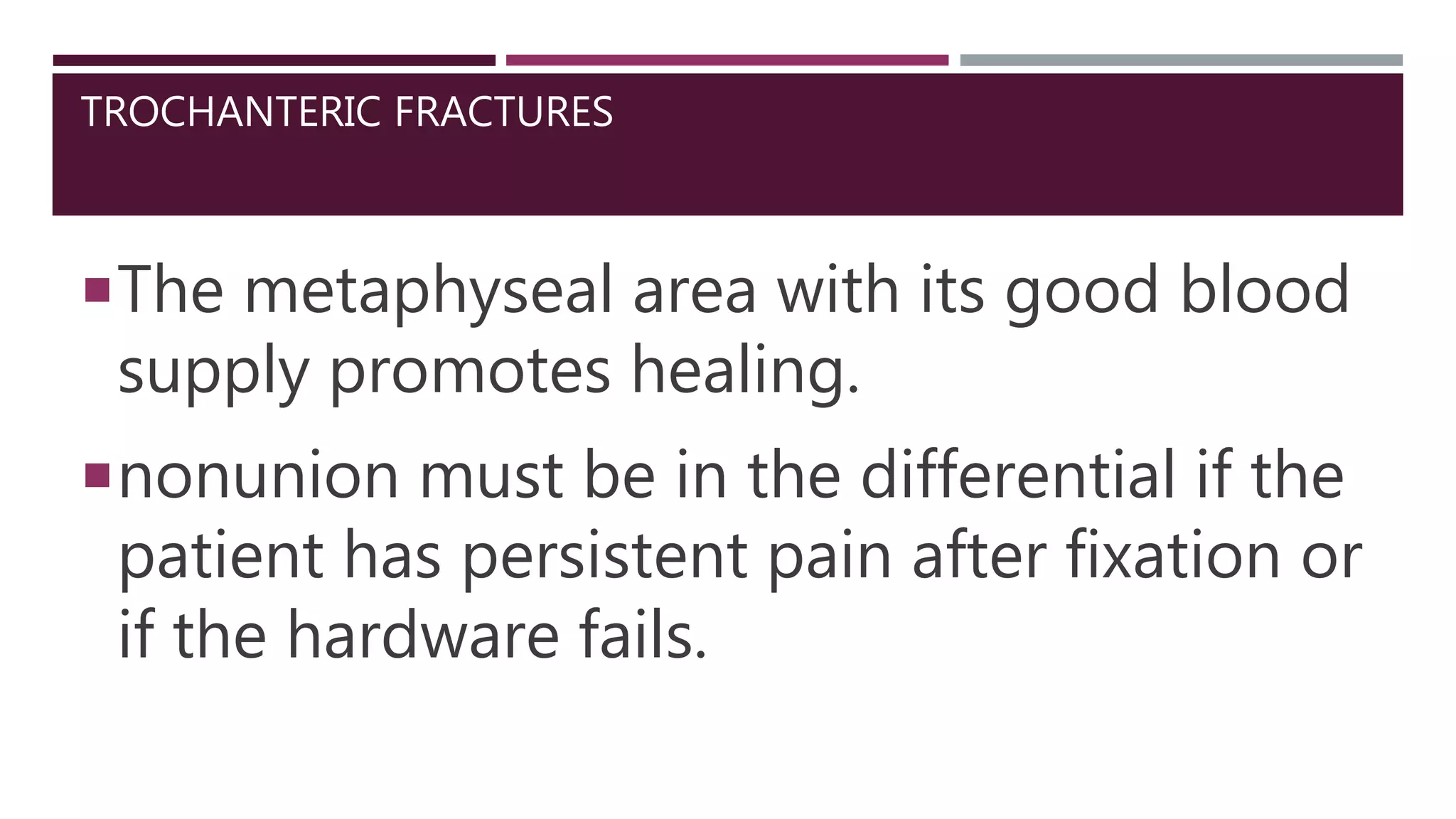 Trochanteric and subtrochanteric non union dr mahmoud hadhoud | PPT