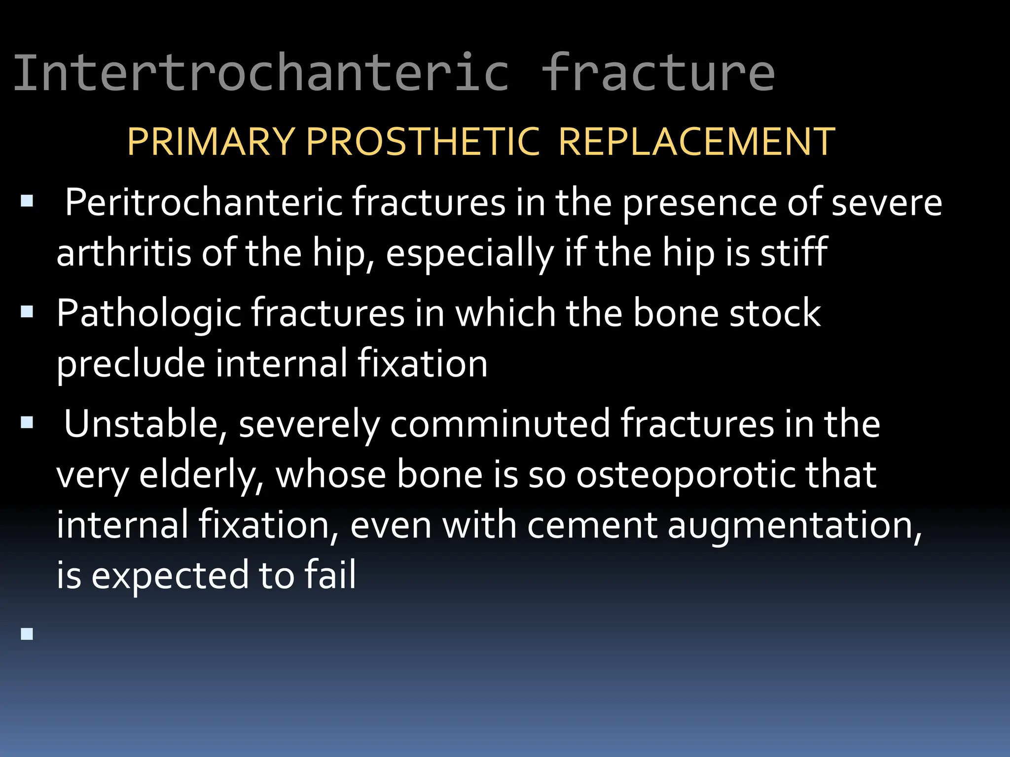 trochanteric fractures.ppt. .. .. | PPT