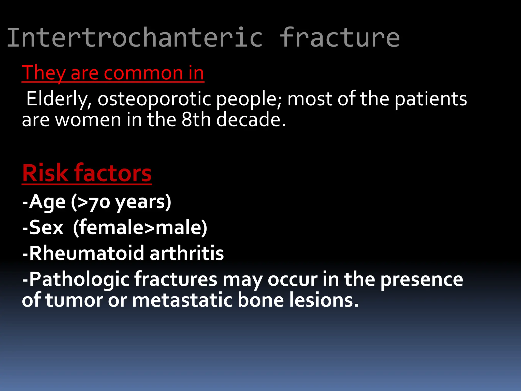 trochanteric fractures.ppt. .. .. | PPT