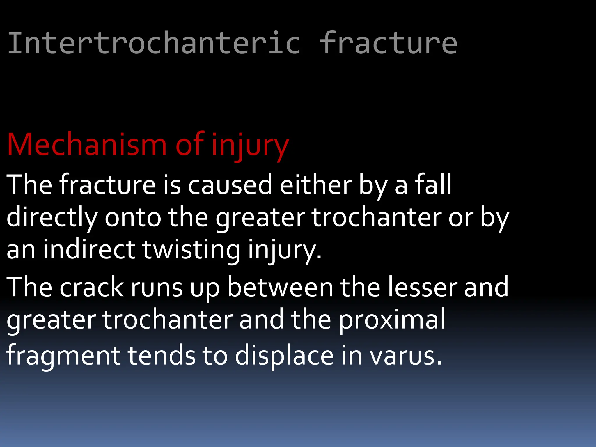 trochanteric fractures.ppt. .. .. | PPT