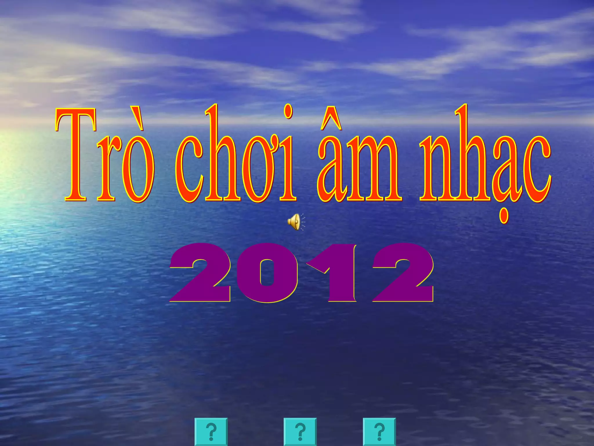 Tro choi am nhac chu de tuoi tre | PPT