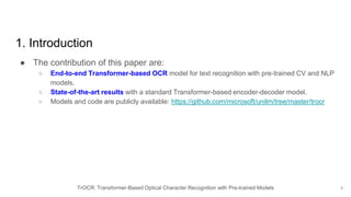 TrOCR_ Transformer-Based Optical Character Recognition with Pre-trained ...