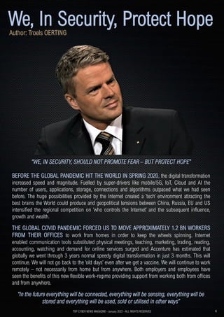 Top Cyber News MAGAZINE. Troels Oerting | PDF