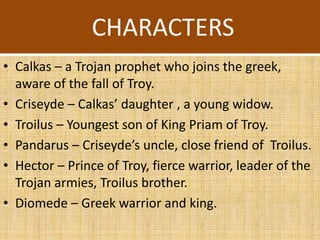 Chaucer's Troilus and Criseyde | PPTX