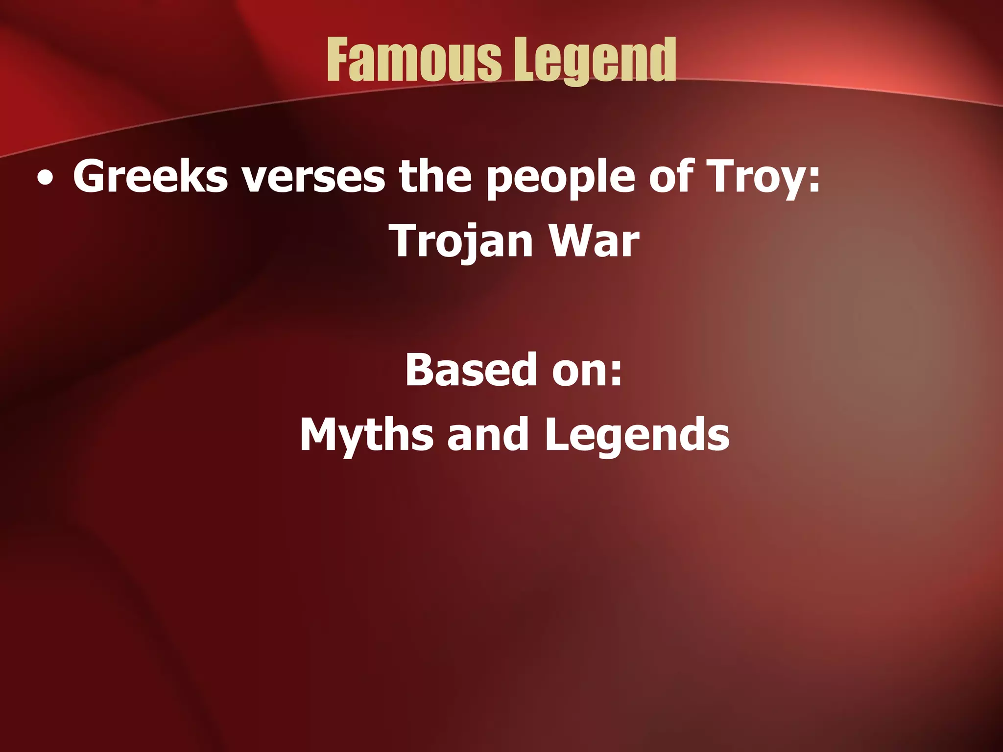 Trojan War Gn | PPT