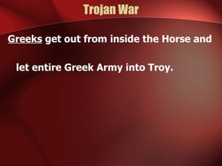 Trojan War Gn | PPT | Death, Injury, or Military Conflict | Sensitive ...