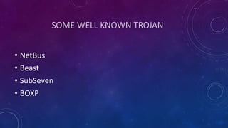 Seminar On Trojan Horse | PPTX