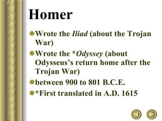 Trojan War | PPT | Poetry | Books and Literature