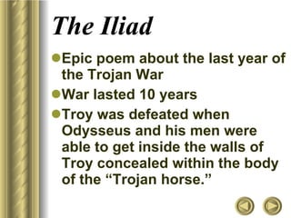 Trojan War | PPT | Poetry | Books and Literature