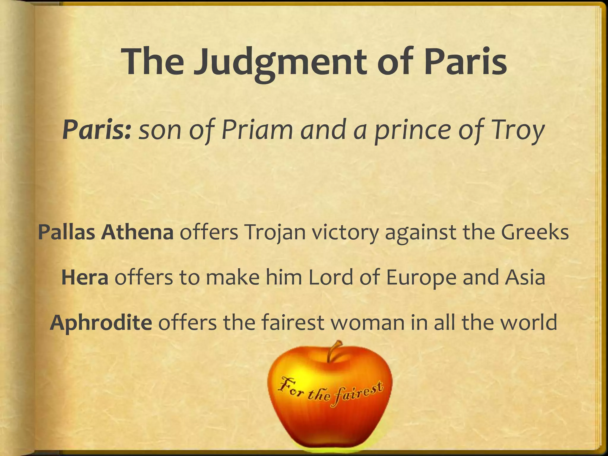 Trojan War - English I Notes | PPTX