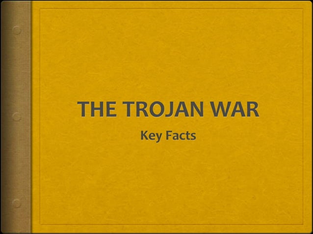 Trojan War - English I Notes | PPTX