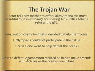 Trojan War - English I Notes | PPTX