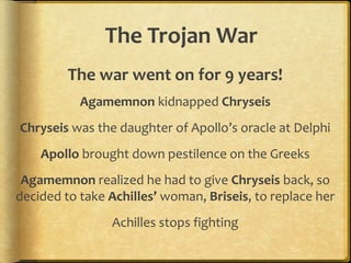 Trojan War - English I Notes