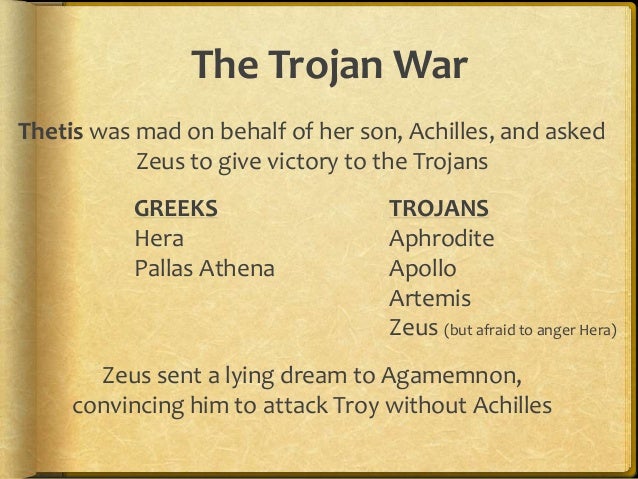 Trojan War - English I Notes