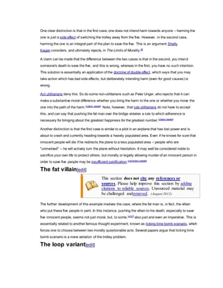 Trolley problem | PDF