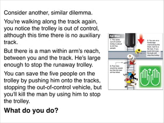 Introduction to Philosophy: Trolley problems | PDF