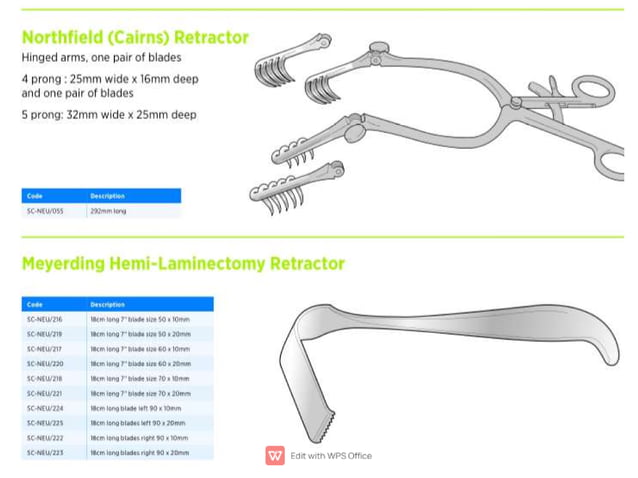 TROLLEY SETTING- neuro surgery | PDF | Brain and Nervous System ...
