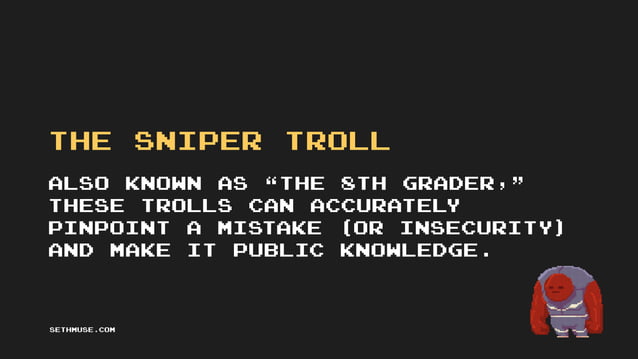 Trollslaying: A Spotter's Guide for Dank Creatures | PPT