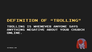 Trollslaying: A Spotter's Guide for Dank Creatures | PPT