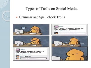 Trolls on social media seminar ppt | PPTX