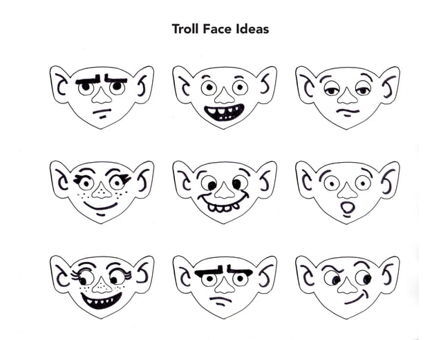 Trolls Templates | PDF