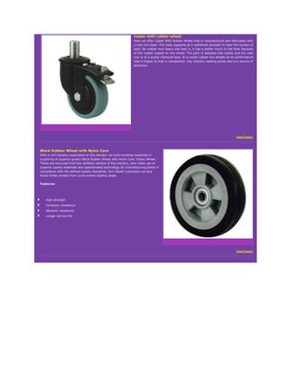 Trolly wheel | DOCX