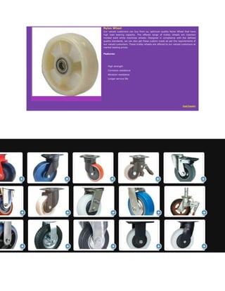 Trolly wheel | PDF